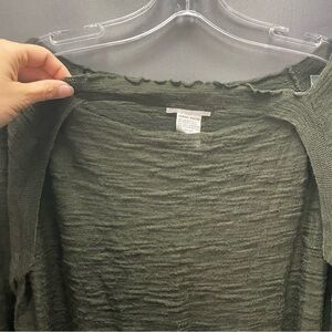 Sarah Pacini | Tops | Sarah Pacini Merino Wool Italian Made Dark Green ...